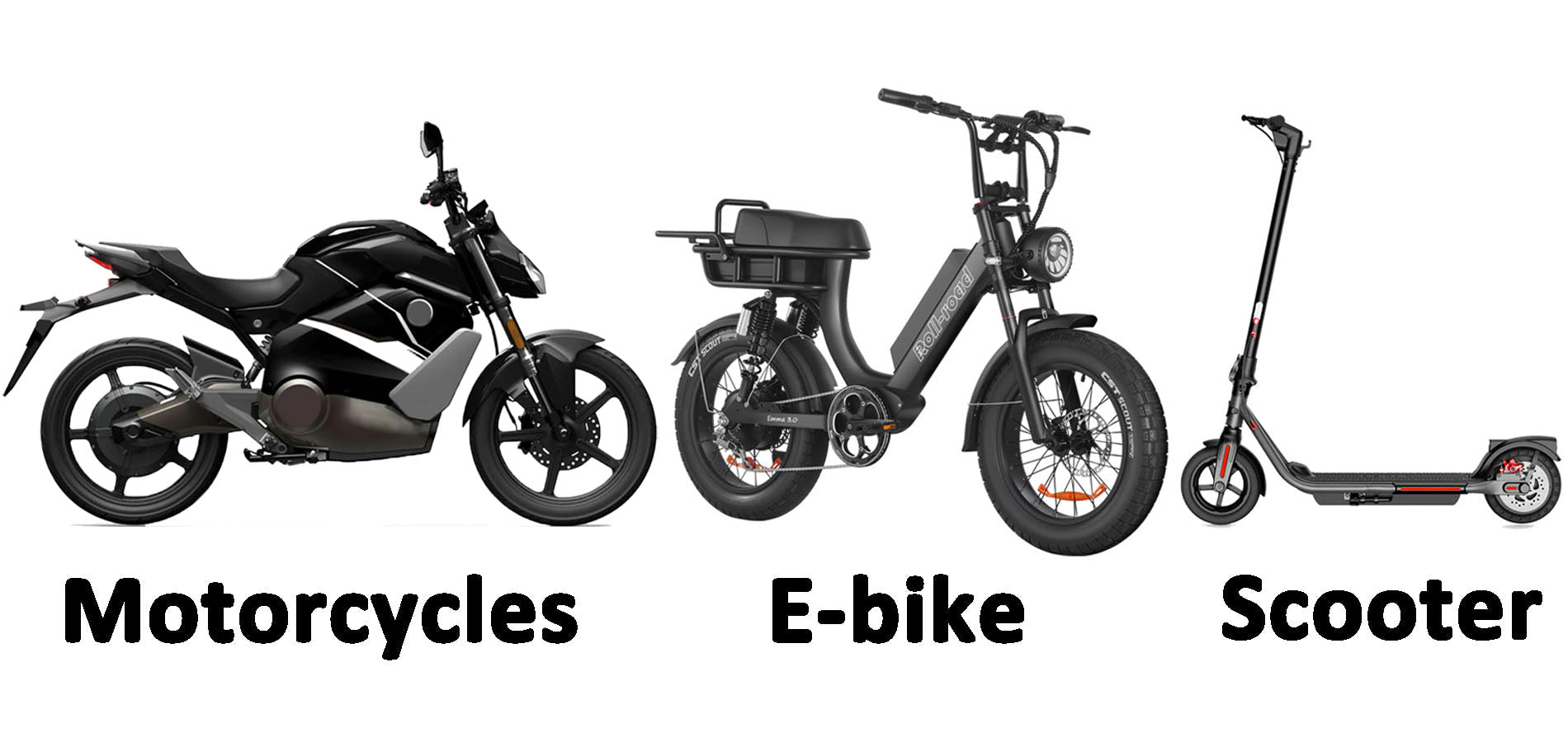 Electric Bikes vs Electric Scooters vs Electric Motorcycles: Which One ...