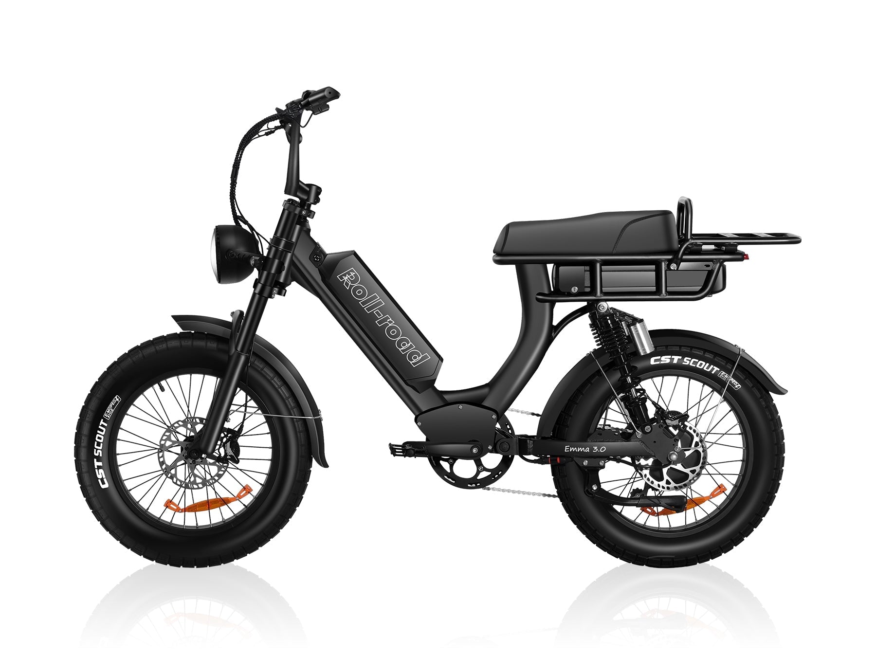 Emma 3.0 Full Suspension Electric Bike | Front And Rear Suspension Ebike – Roll Road Ebike