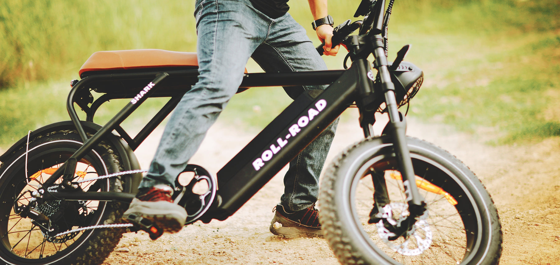 Café Racer Moped Style Ebike – Roll Road Ebike