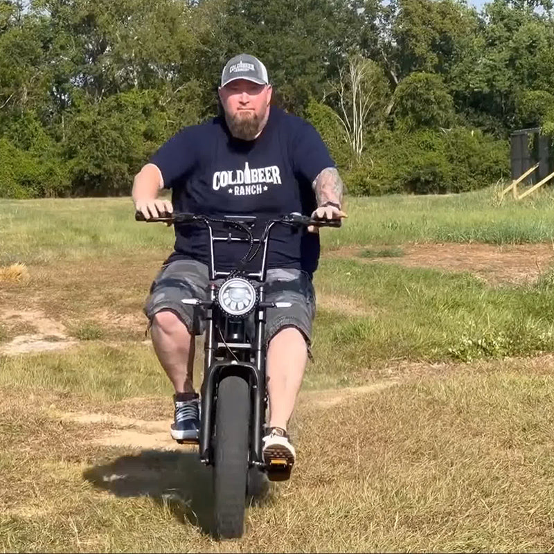 Moped-style Ebike | Roll Road Ebikes