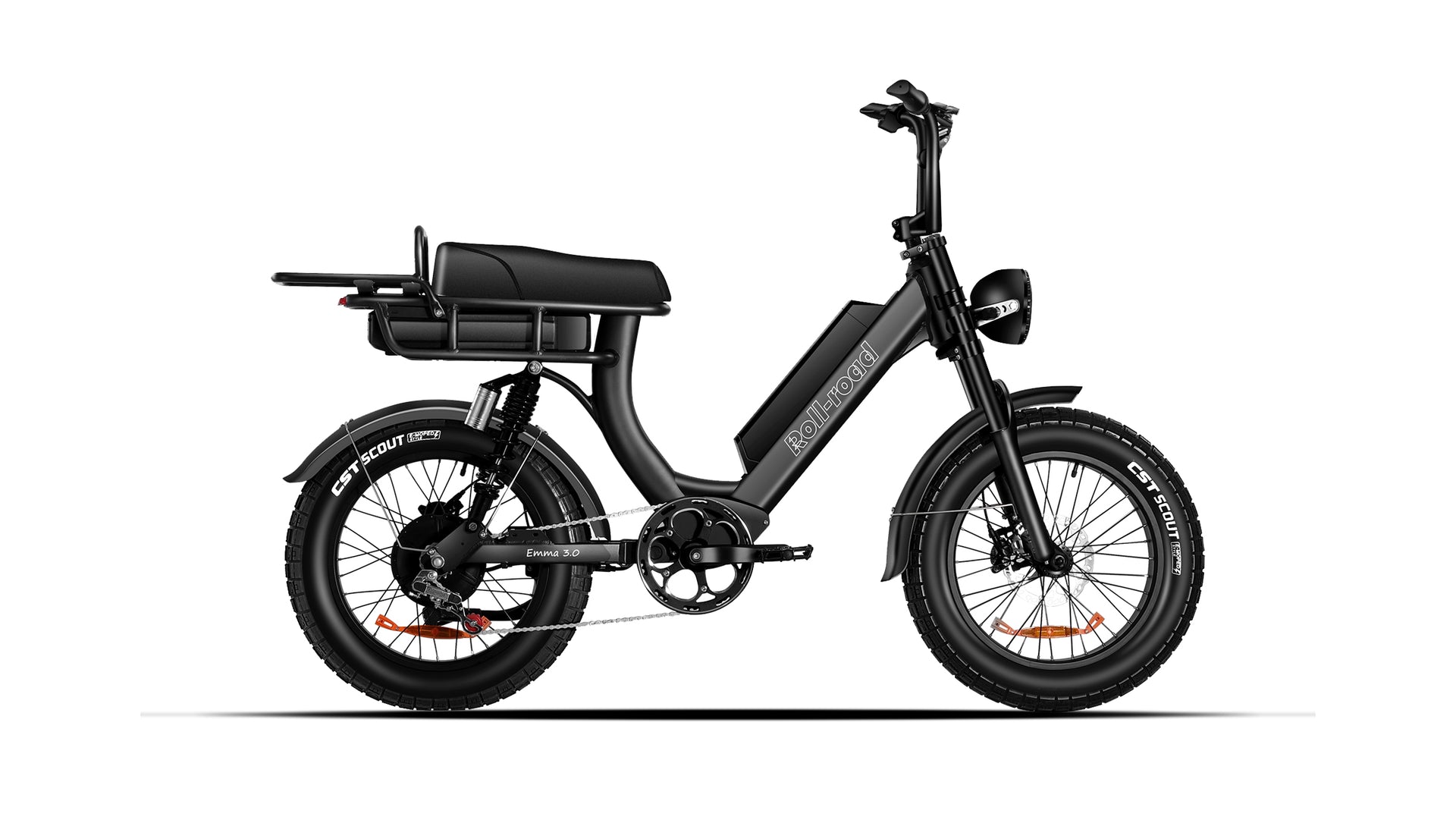 Moped-style Ebike | Roll Road Ebikes